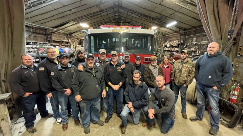 County firefighters bring engine to Kentucky | News, Sports, Jobs ...